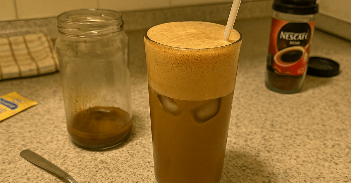 How to Make a Frappe with Foam Like a Greek Café